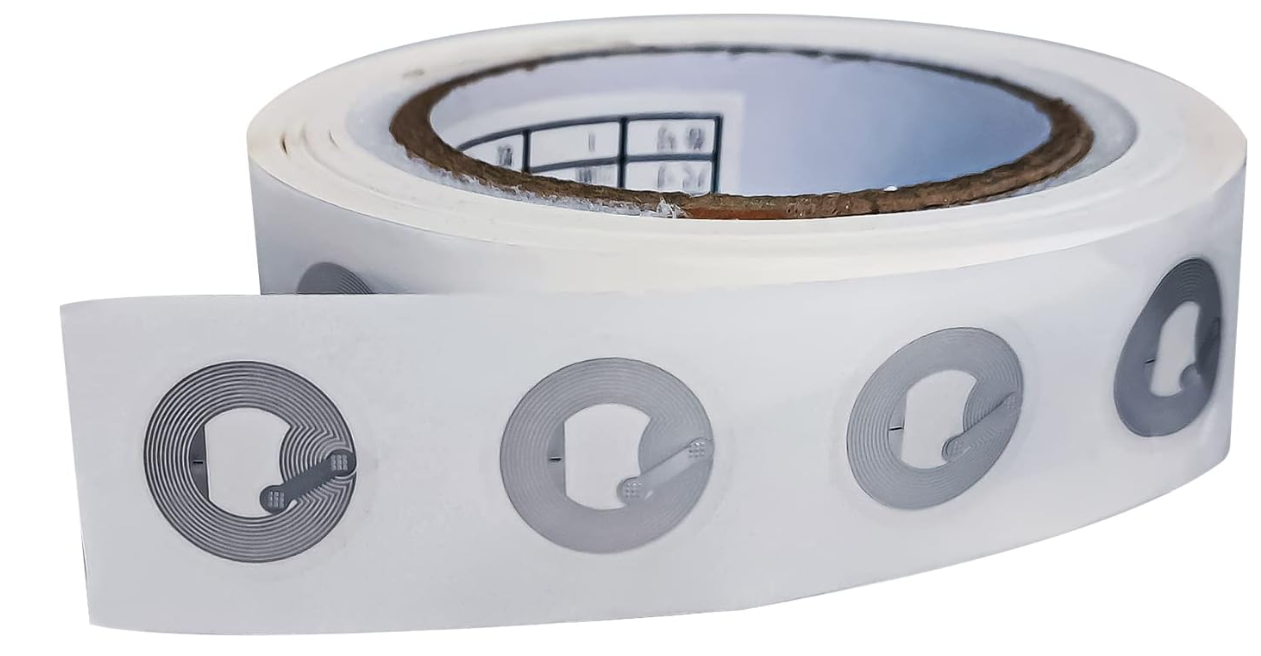 NFC Circular Sticker NTAG213 RFID Tags 25mm - EndurID EndurID